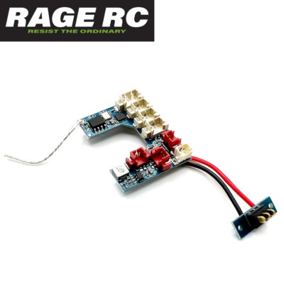 Rage RC RGR6074 Flight Controller Board Hero-Copter Radio Control Heli ...