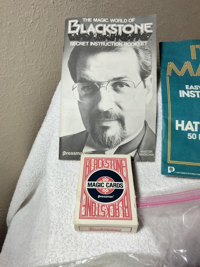 1980s Vintage Magic Trick Lot of Packets & Sets Blackstone, It's Magic ...