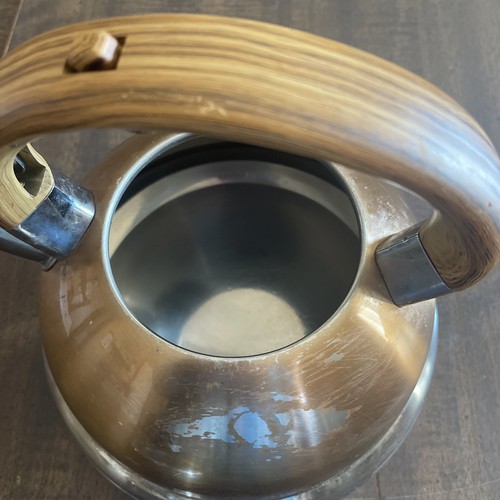 Balduzzi Italian Style Induction Tea Kettle Soft Touch Handle Stainless ...