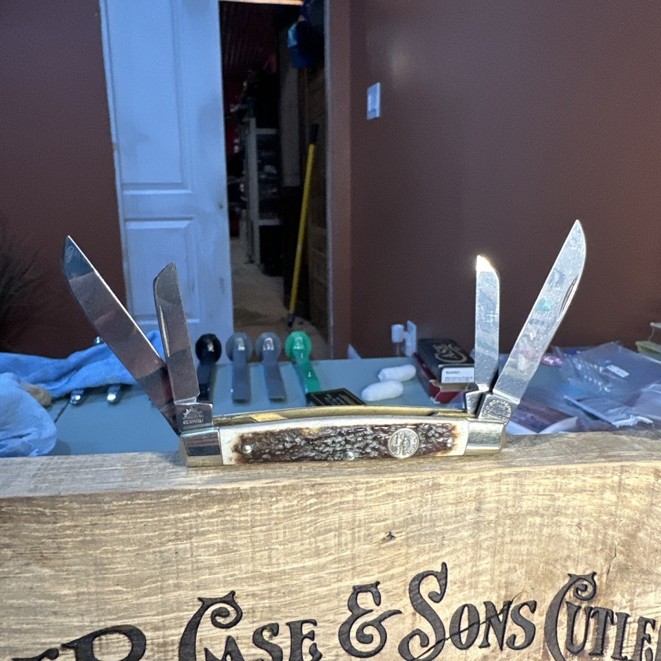 VINTAGE CARL SCHIEPLER GERMAN EYE BRAND STAG 56-DS SOLINGEN GERMANY | eBay