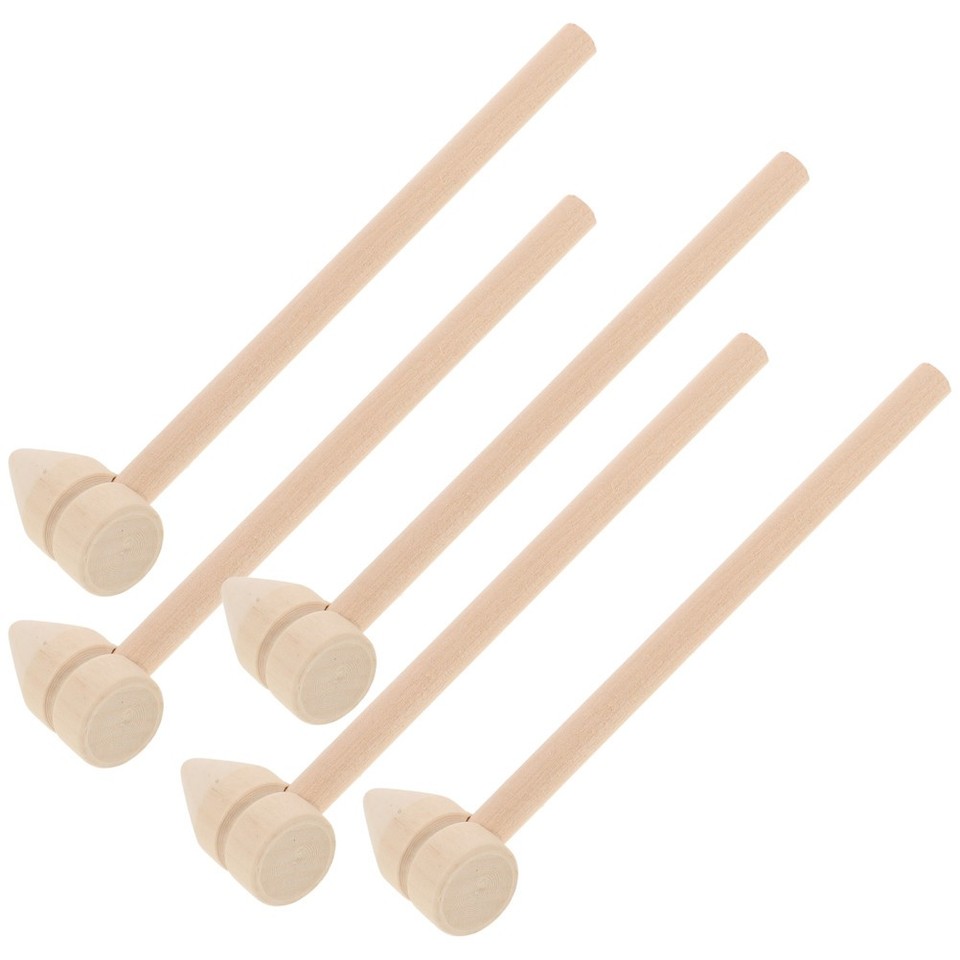 5Pcs Small Hammers for Kids Portable Hammer Playthings Wooden Building ...