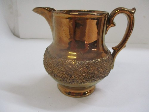 Vintage Copper Luster Lusterware Pitcher Lot A12 | eBay