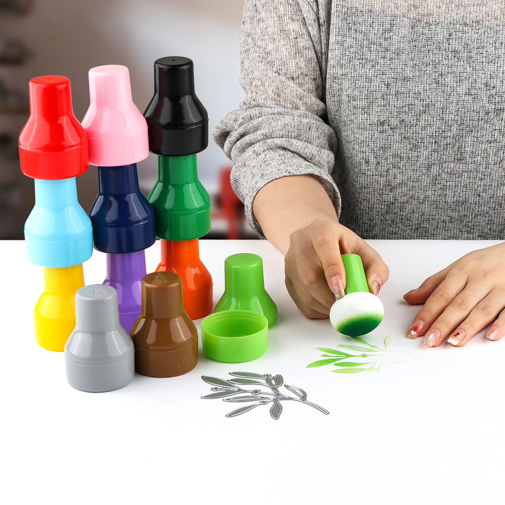 Paper Pouncers Inking Sponge Ink Applicator with Storage Cases DIY ...
