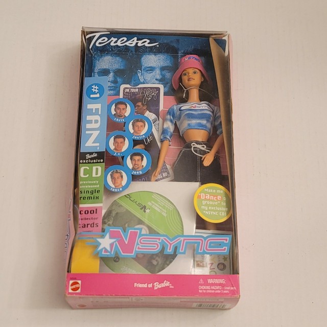 2000 NSYNC Teresa #1 Fan Doll Barbie 50536 Zeeks Mattel for sale online ...