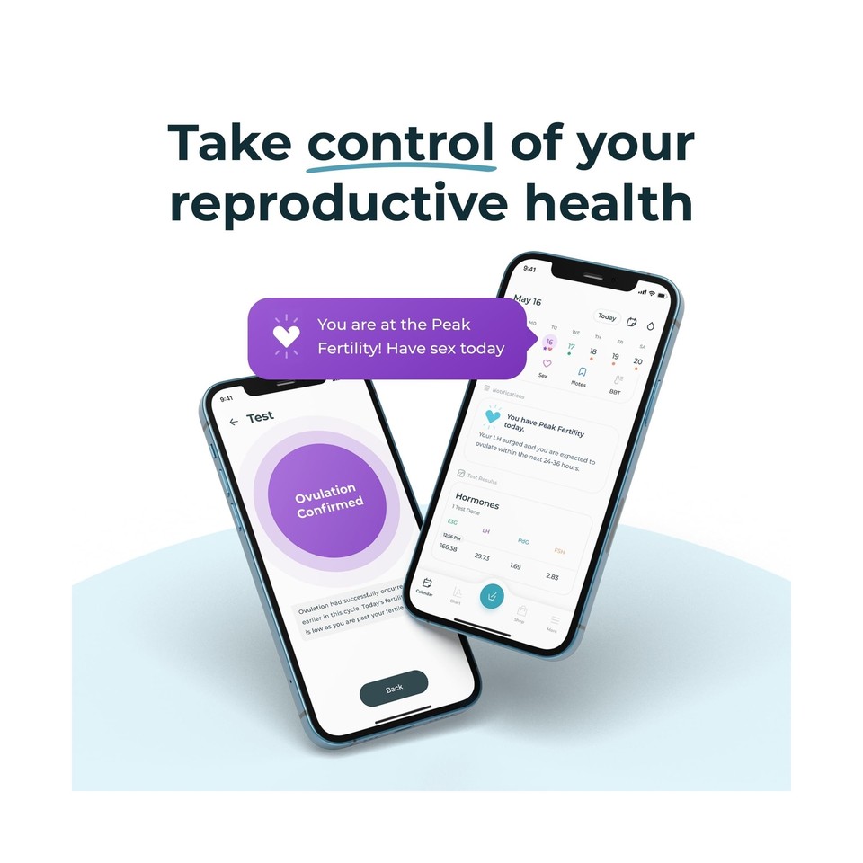 Inito Fertility Monitor & Hormone Tracker for Women | Estrogen, LH, PdG ...