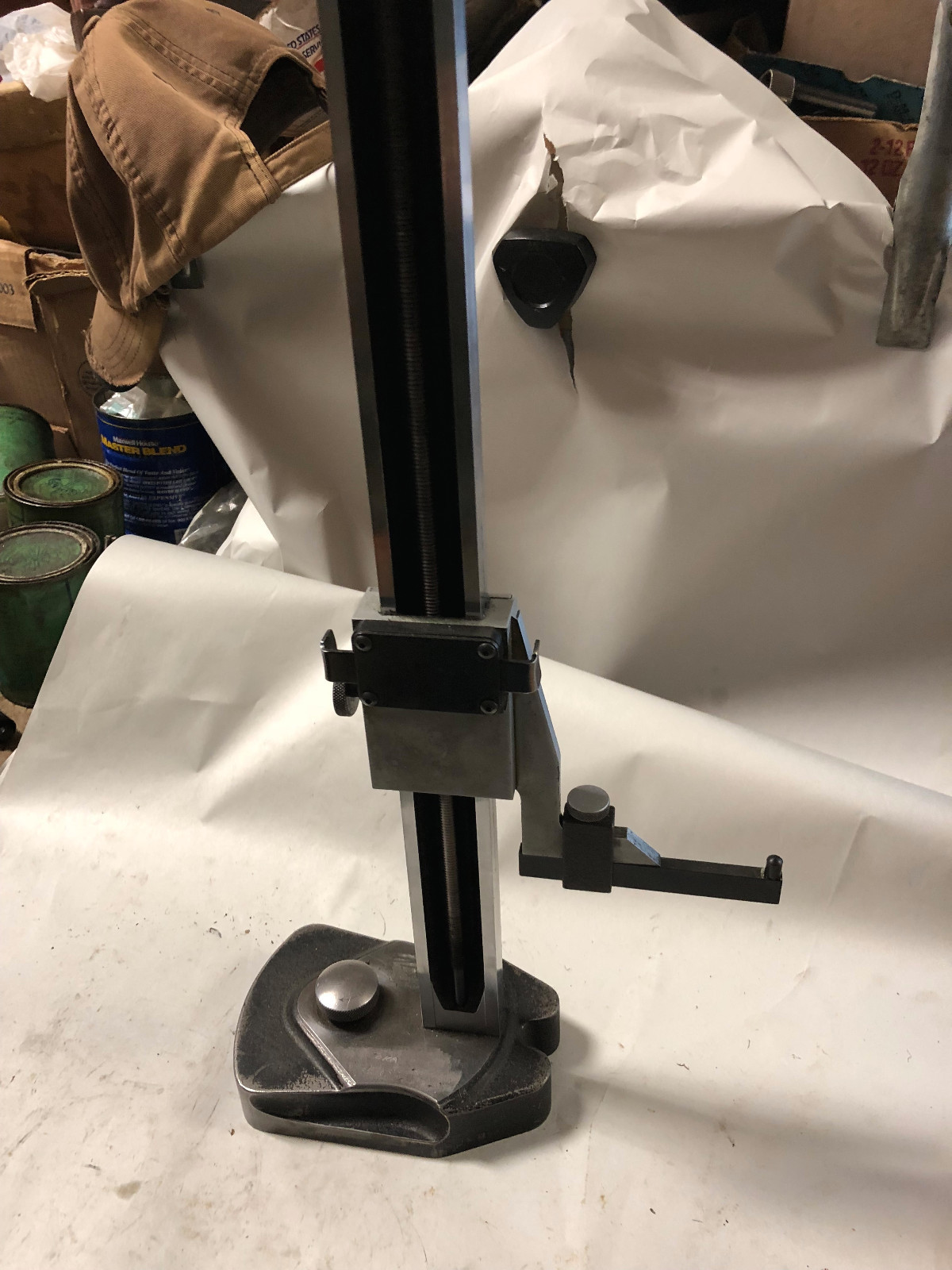 MACHINIST LATHE TOOLS MILL Machinist Starrett # 254 Height Gage Gauge ...