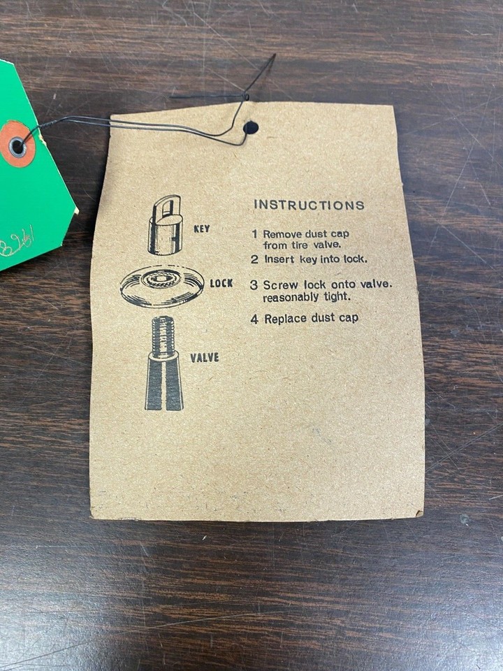 RETRO VINTAGE 1950'S 1960'S WHEEL RIM HUBCAP SAFETY LOCKS NOS RATROD ...