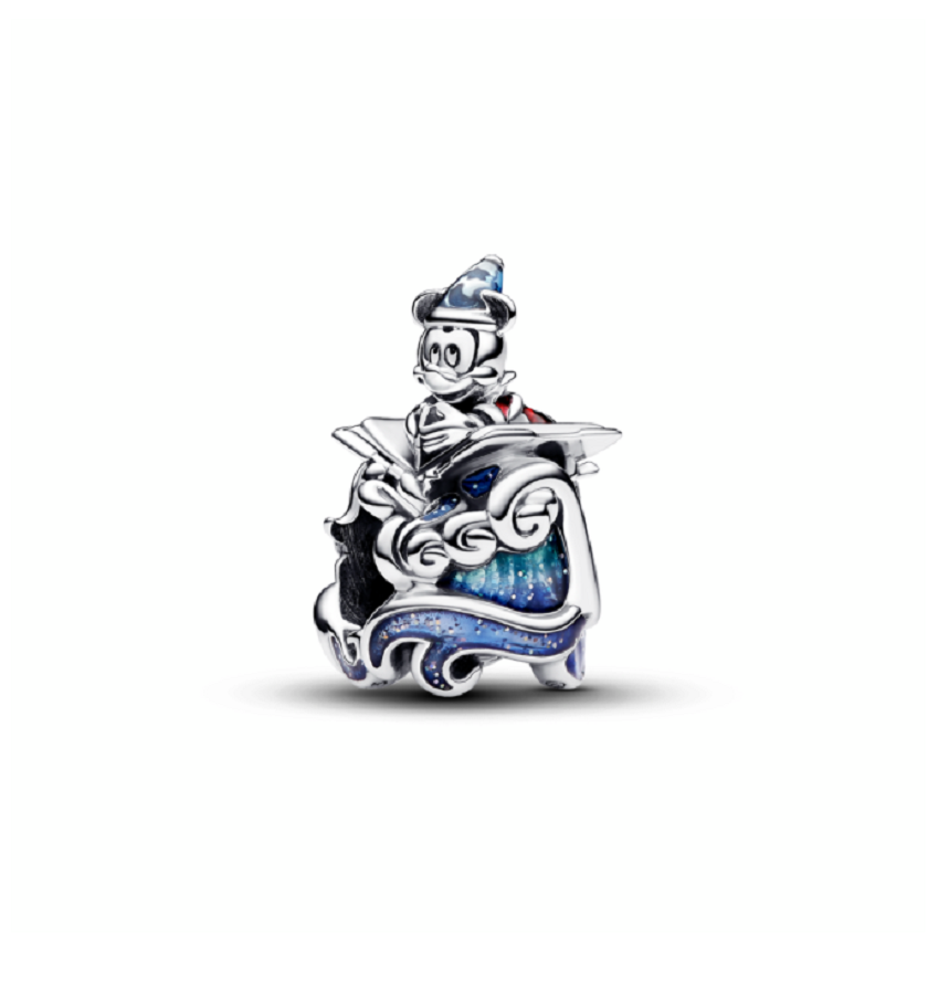 Japan Tokyo Disney Resort 2025 Charm PANDORA Sorcerer Mickey Fantasia ...