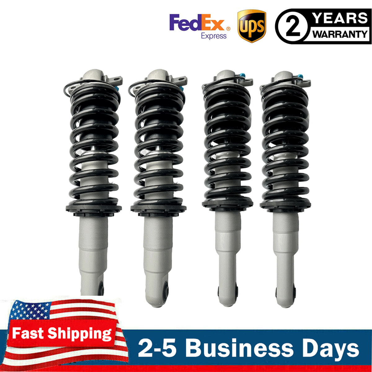 4x Front Rear Shock Struts Assy Magnetic For Ferrari F430 Spider ...