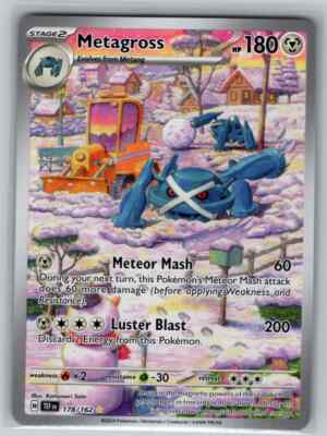 Metagross - 178/162 178/162 Temporal Forces Pokemon Card | eBay
