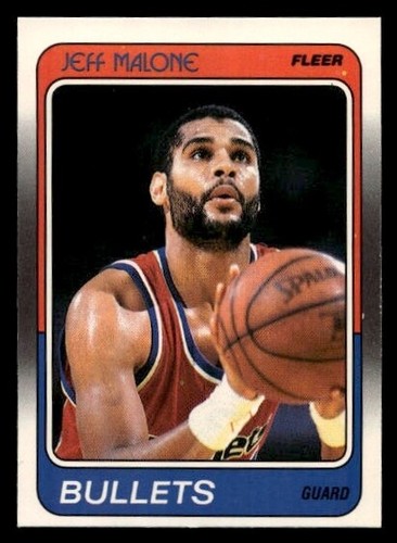 Jeff Malone Washington Bullets 1988 Fleer #117 | eBay