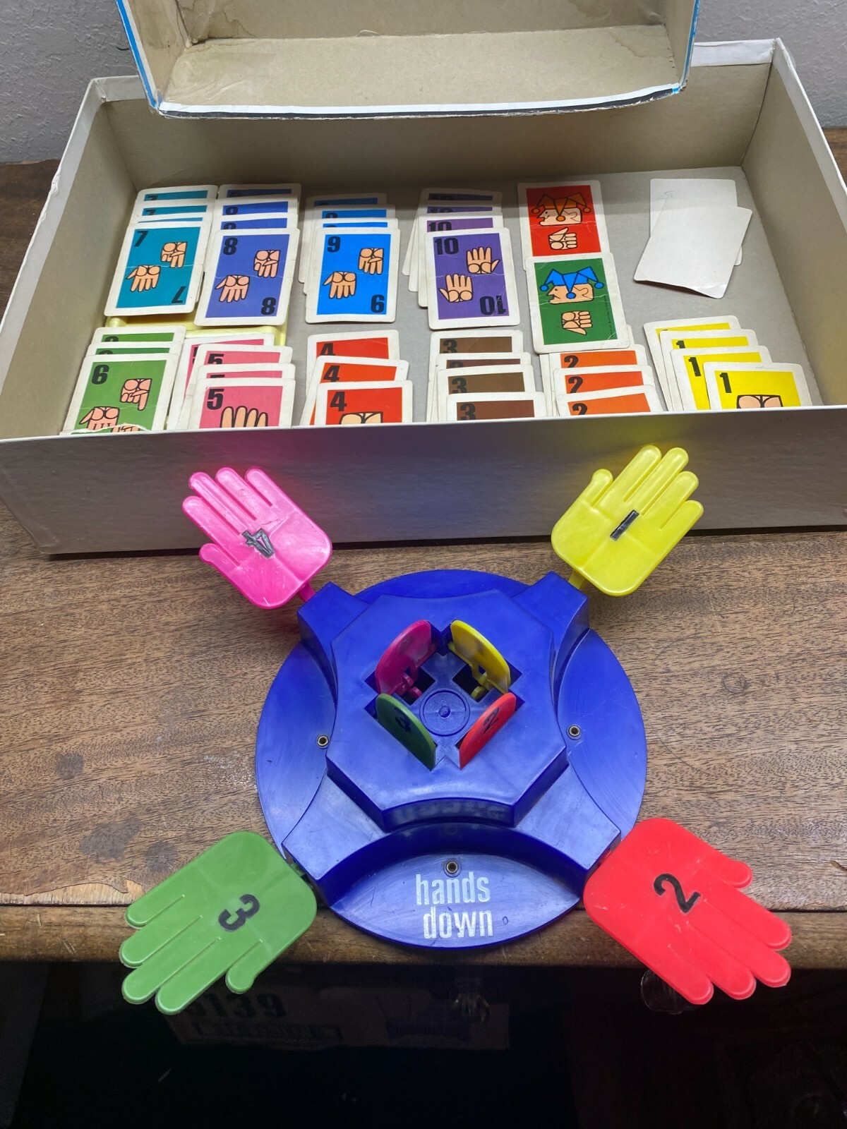 Vintage 1964 Ideal Hands Down Game Slam-O-Matic ~ missing a couple of ...