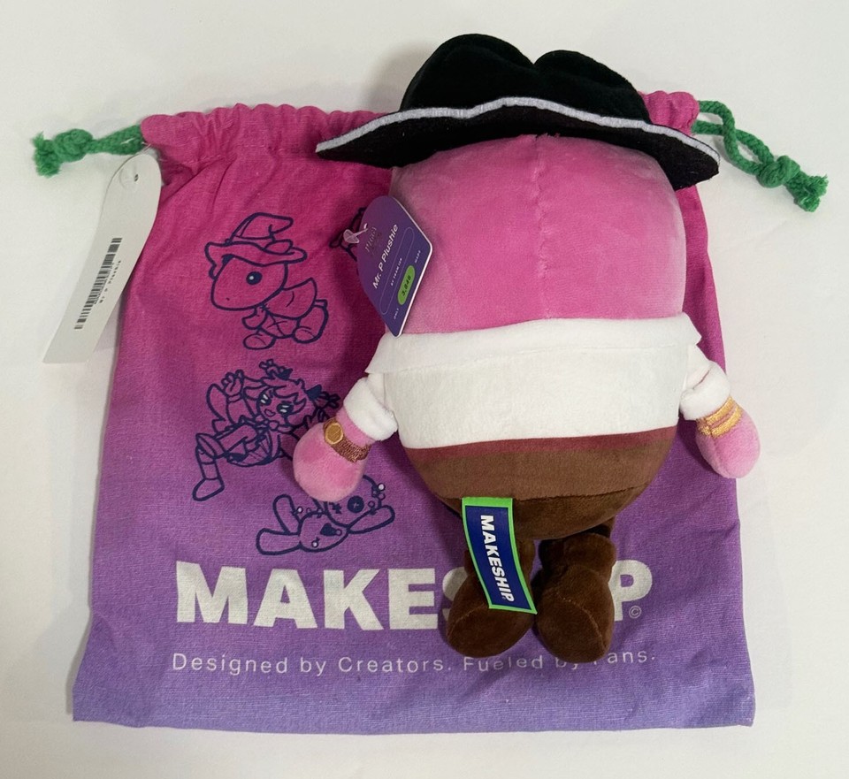 Official Makeship Piggy Mr. P Plush Team i2R Rare - Only 3,846 Made ...