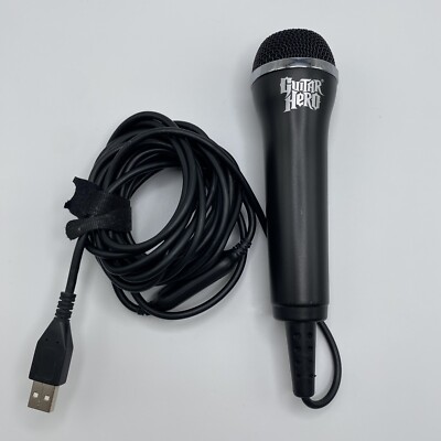 Guitar Hero Rock Band USB Microphone For Wii, PS 2/3/4, XBox 1/360 | eBay