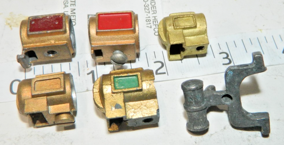 Lionel (E42) Prewar HEADLIGHT x5 (chips) Electric engines & Boiler ...