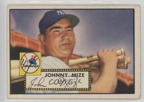 1952 Topps Johnny Mize #129 HOF | eBay