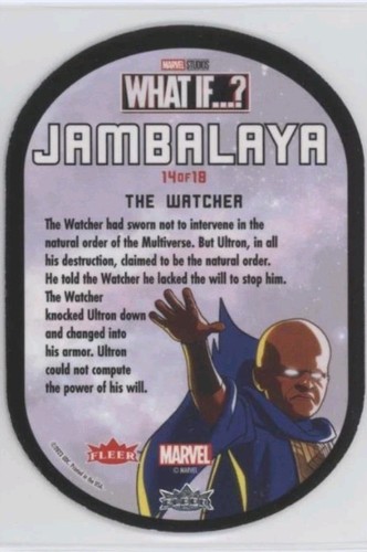 🔥 Fleer Ultra Marvel What If… The Watcher 🔥 JAMBALAYA 🔥 Case Hit | eBay