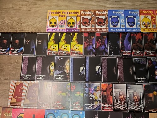 2016 FNAF Five Nights at Freddy's Trading Cards Lot of 108 with Foils ...