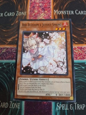 Yugioh Ash Blossom & Joyous Spring SDWD-EN017 Common 1st Edition Near ...
