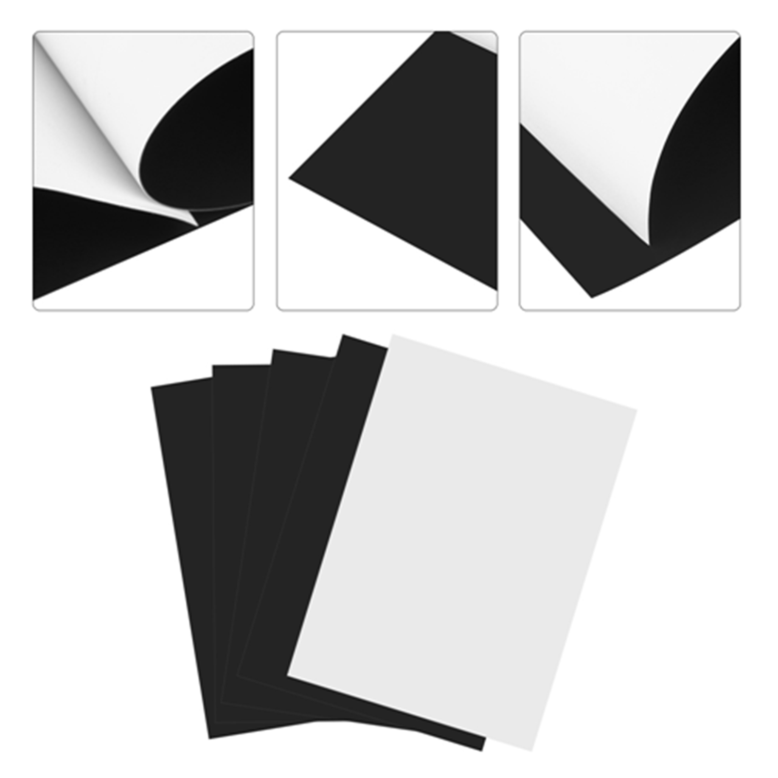 5Pcs A4 Flexible Magnetic Inkjet Printing Sheet Printable Photo Paper ...