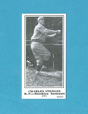 1915 M101-5 The Sporting News Reprint #171 Charles Stengel (Brooklyn ...