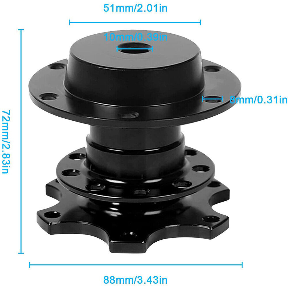 ⭐Universal Car Racing Steering Wheel Quick Release Disconnect Hub ...