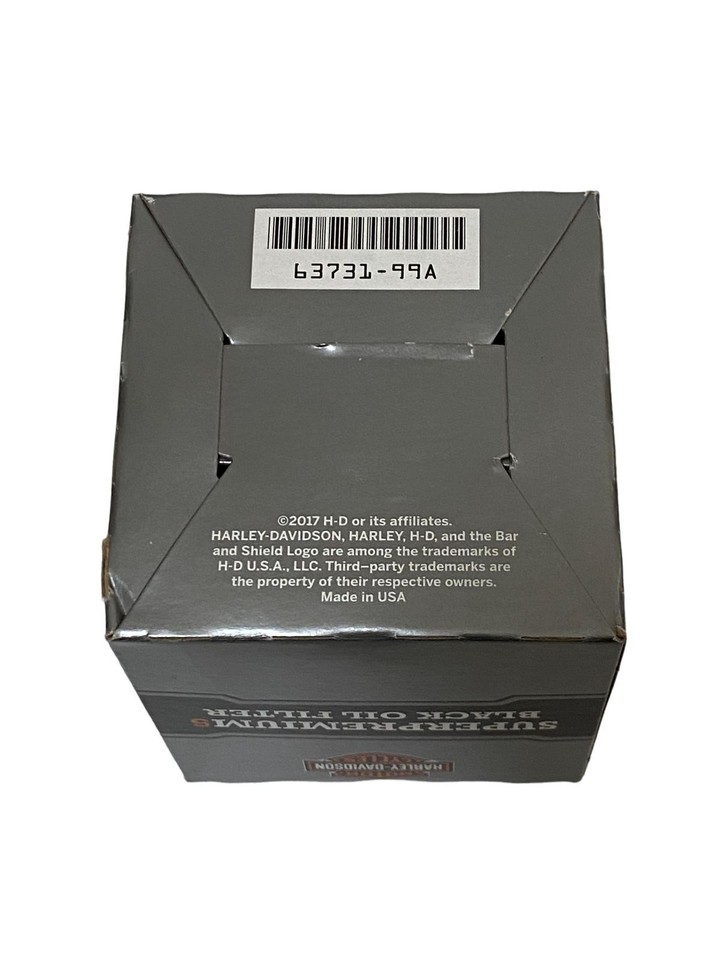Harley Davidson 63731-99A SuperPremium5 Black Oil Filter - Made in USA ...