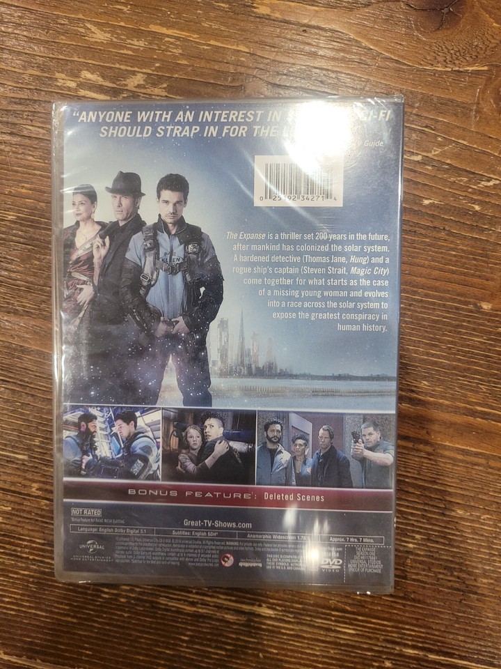 The Expanse: Season One (DVD, 2015) Science Fiction SyFy Earth Mars New ...