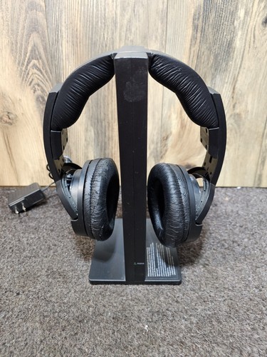 SONY MDR-RF985R Black Automatic Tuning Wireless Stereo Over-Ear RF ...