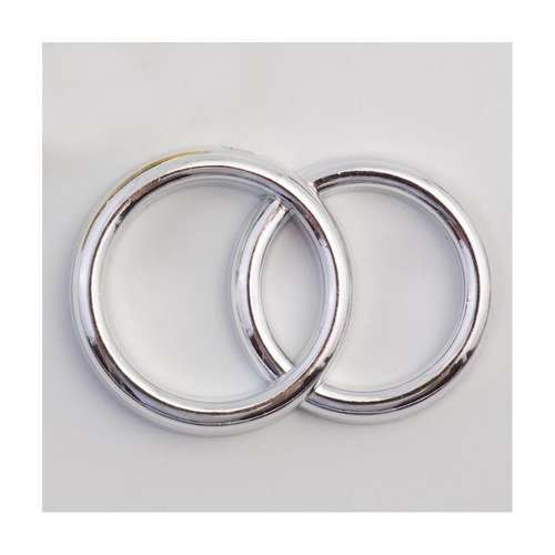 GOLD OR SILVER WEDDING PLASTIC RINGS CAKE DECORATION | eBay UK