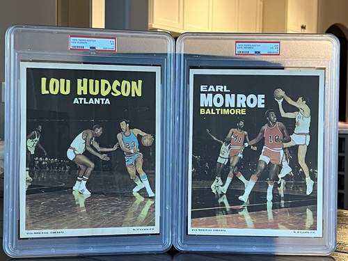 1970 Topps Basketball Poster Complete Set PSA Set Registry Ultra Rare ...