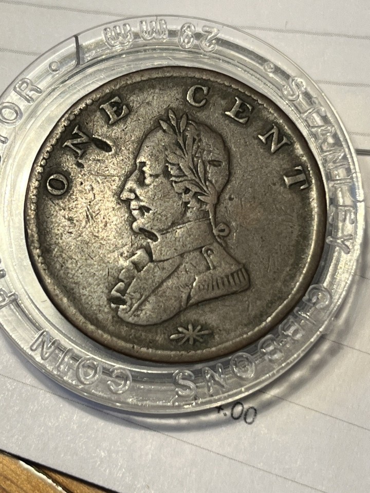 1783 Washington One Cent Double Head | eBay