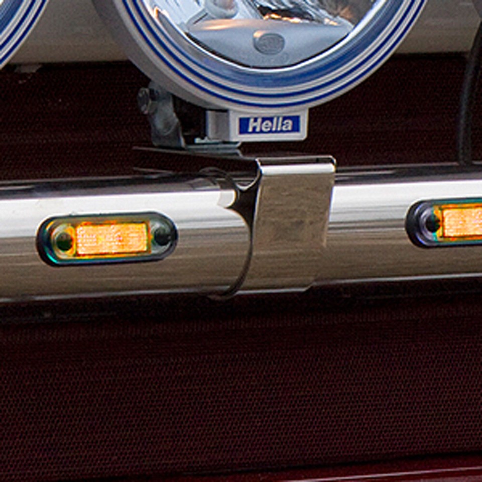 HELLA STYLE LED FLUSH FIT KELSA BAR MARKER LAMP LIGHT 12v 24v | eBay UK