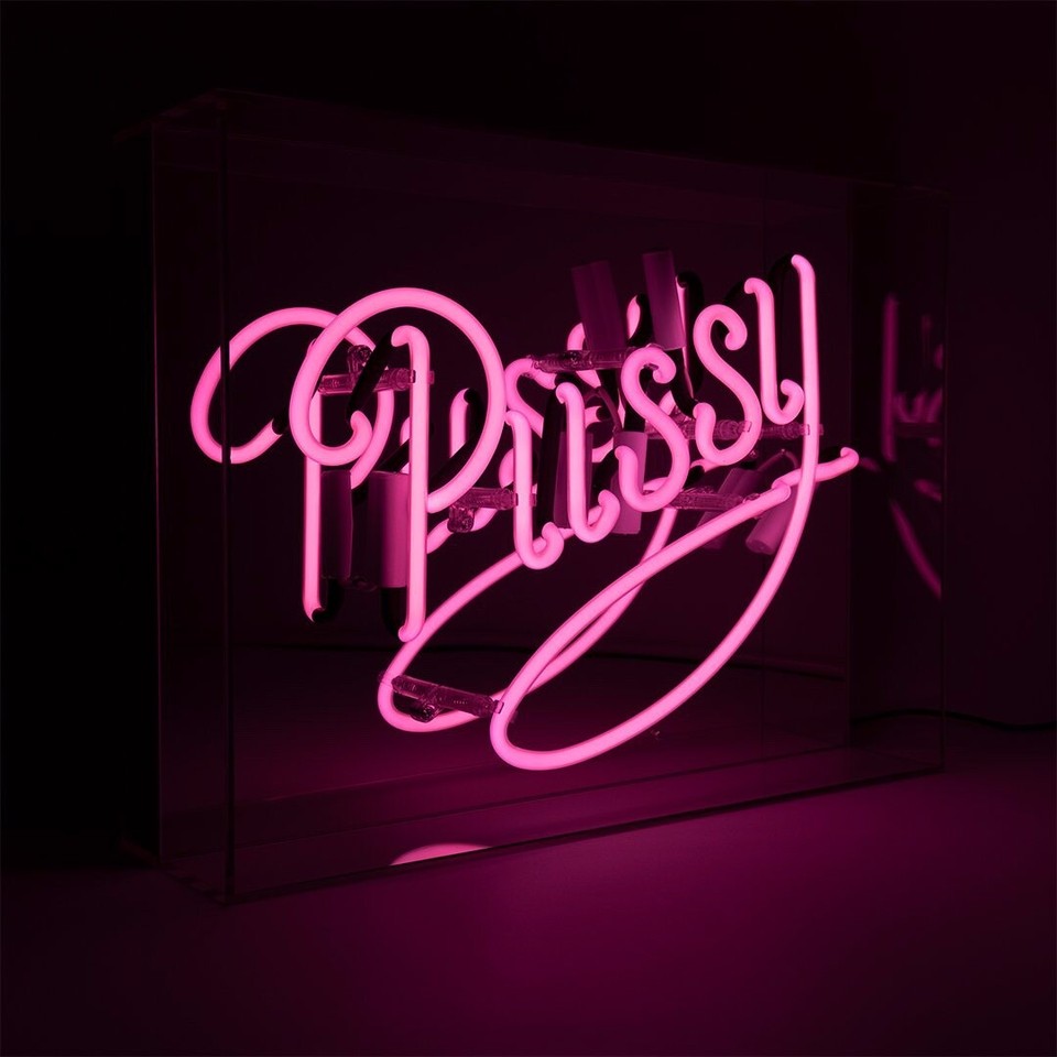 Locomocean - Sign Fit Neon Glass Pussy Pink Pussy Neon | eBay