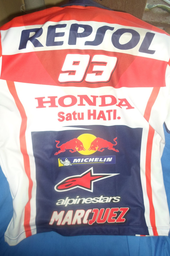 HONDA REPSOL MARC MARQUEZ #93 HRC 6 TIME MOTOGP CHAMPION RED BULL 2XL ...