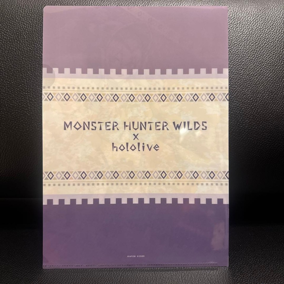 Shishiro Botan Hololive Clear File Monster Hunter WILDS Limited Edition ...