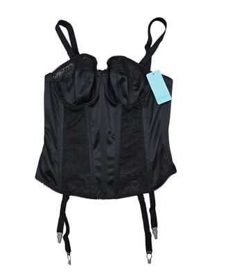 Goddess BLACK Adelaide Backless Firm Control Bustier, US 32I | eBay