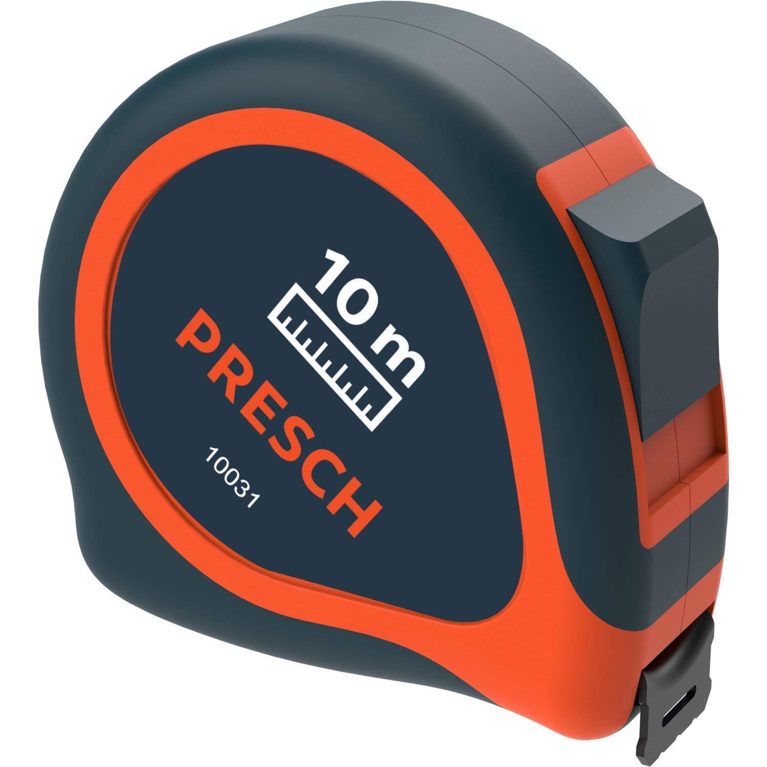 PRESCH Bandmaß 3m, 5m oder 10m | Rollmaßband Messband Maßband robust m ...