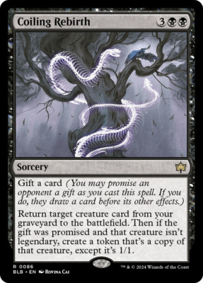 x1 Coiling Rebirth BLB Bloomburrow MTG 86 RARE M/NM 1x | eBay