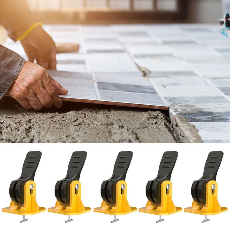 50PCS Tile Leveling System Clip Wrench Spacer Tiling Tool Floor Wall ...
