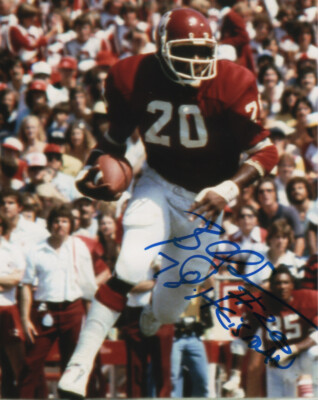 Billy Sims #20 Oklahoma Sooners Football 78 Heisman SIGNED 8x10 Photo ...