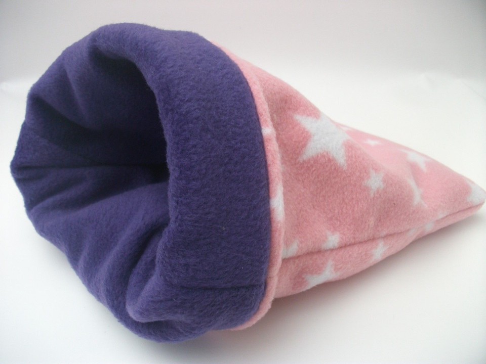 *60 DESIGNS**FLEECE SNUGGLE POUCH GUINEA PIG BED BAG HEDGEHOG CUDDLECUP ...