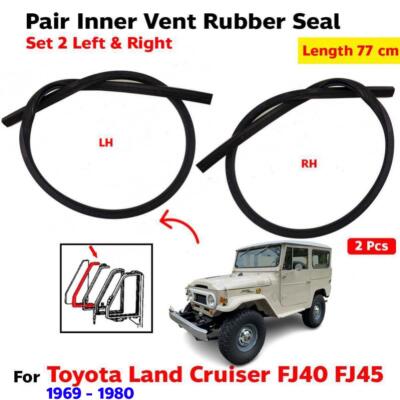 For Toyota Land Cruiser FJ40 FJ45 1969-80 Insert Vent Window Frame Seal ...