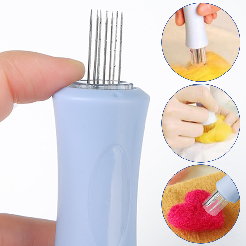 2pcs Wool Craft Adjustable Adults Needle Felting Tool For Beginners ...