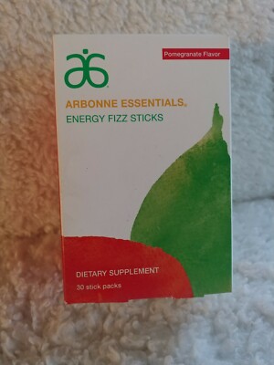 Arbonne Energy Fizz Sticks - Pomegranate#2079 30 sticks fast Ship | eBay