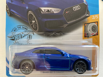 2019 HOT WHEELS Blue Audi RS 5 Coupe Car HW Turbo | eBay