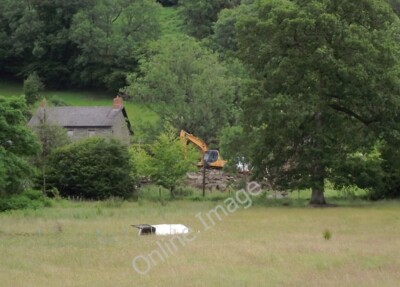 Photo 6x4 Farmland near Llanfair Clydogau, Ceredigion By Rallt farm ...
