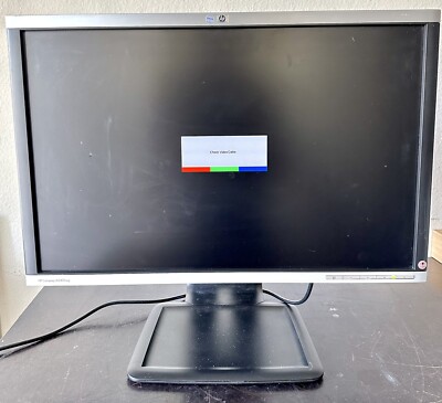 HP Compaq LA2405WG 24" Full HD Widescreen Computer LCD Monitor Stand ...