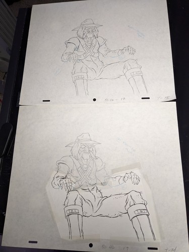 BRAVESTARR animation cel He-Man filmation PRODUCTION ART anime ...