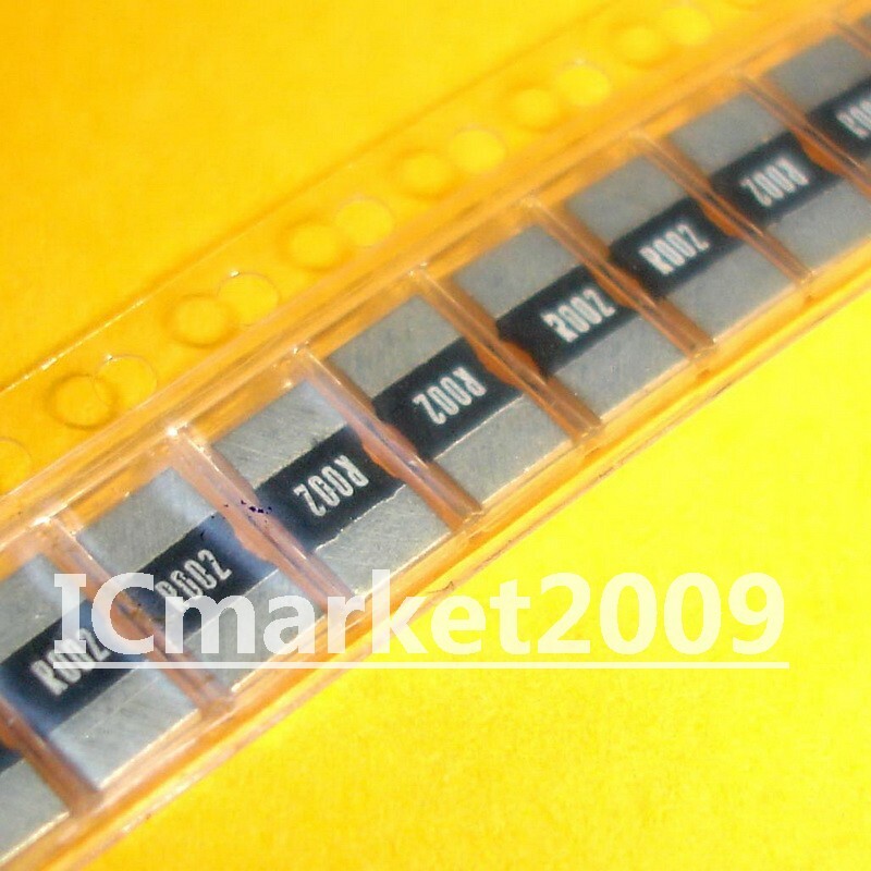 10 PCS 2512-0.002R 0.002R 0.002ohm R002 2512 Chip Resistors Surface ...